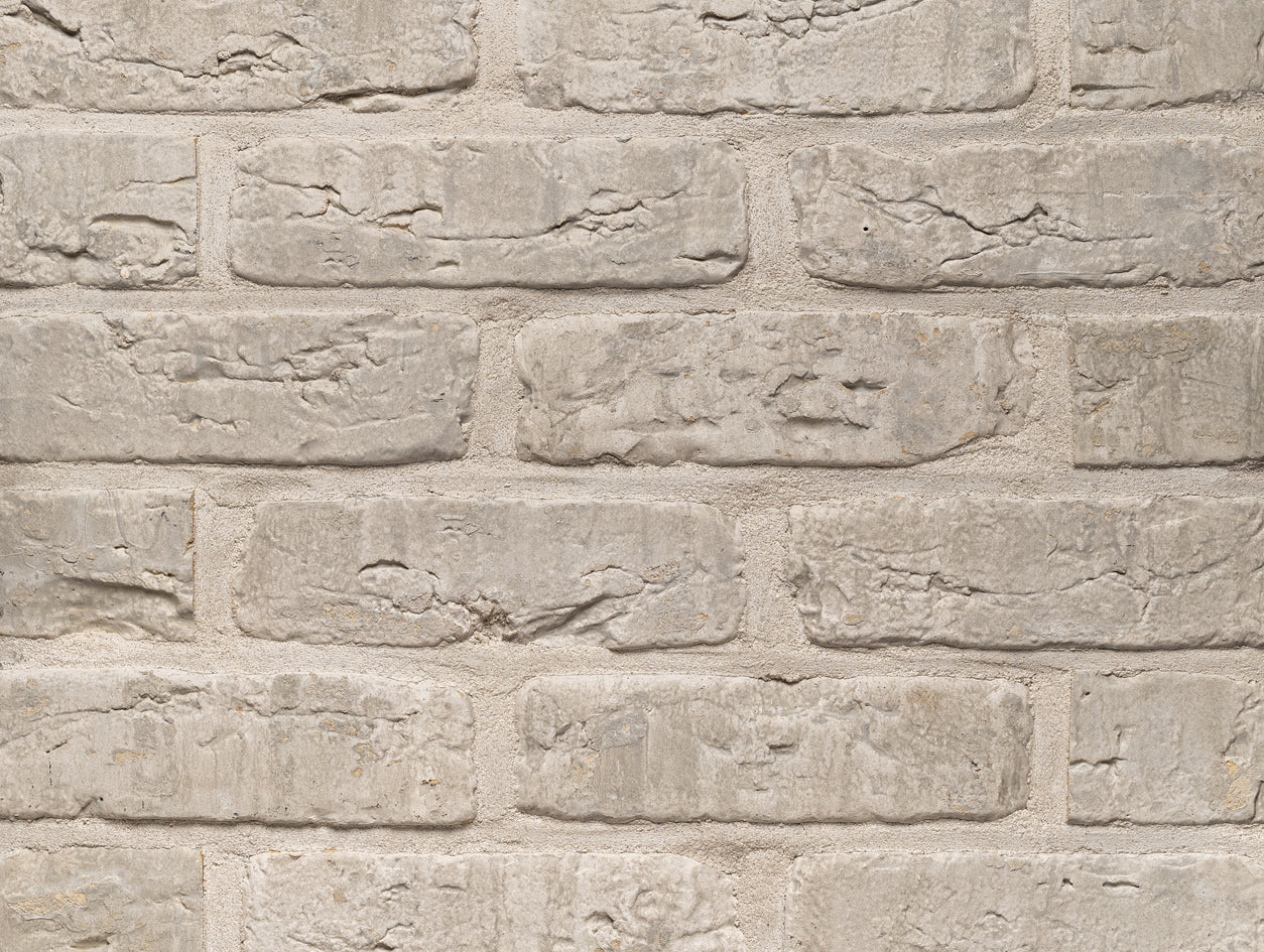 Camtech White-Grey Rustica Facing Brick — Brickmongers London