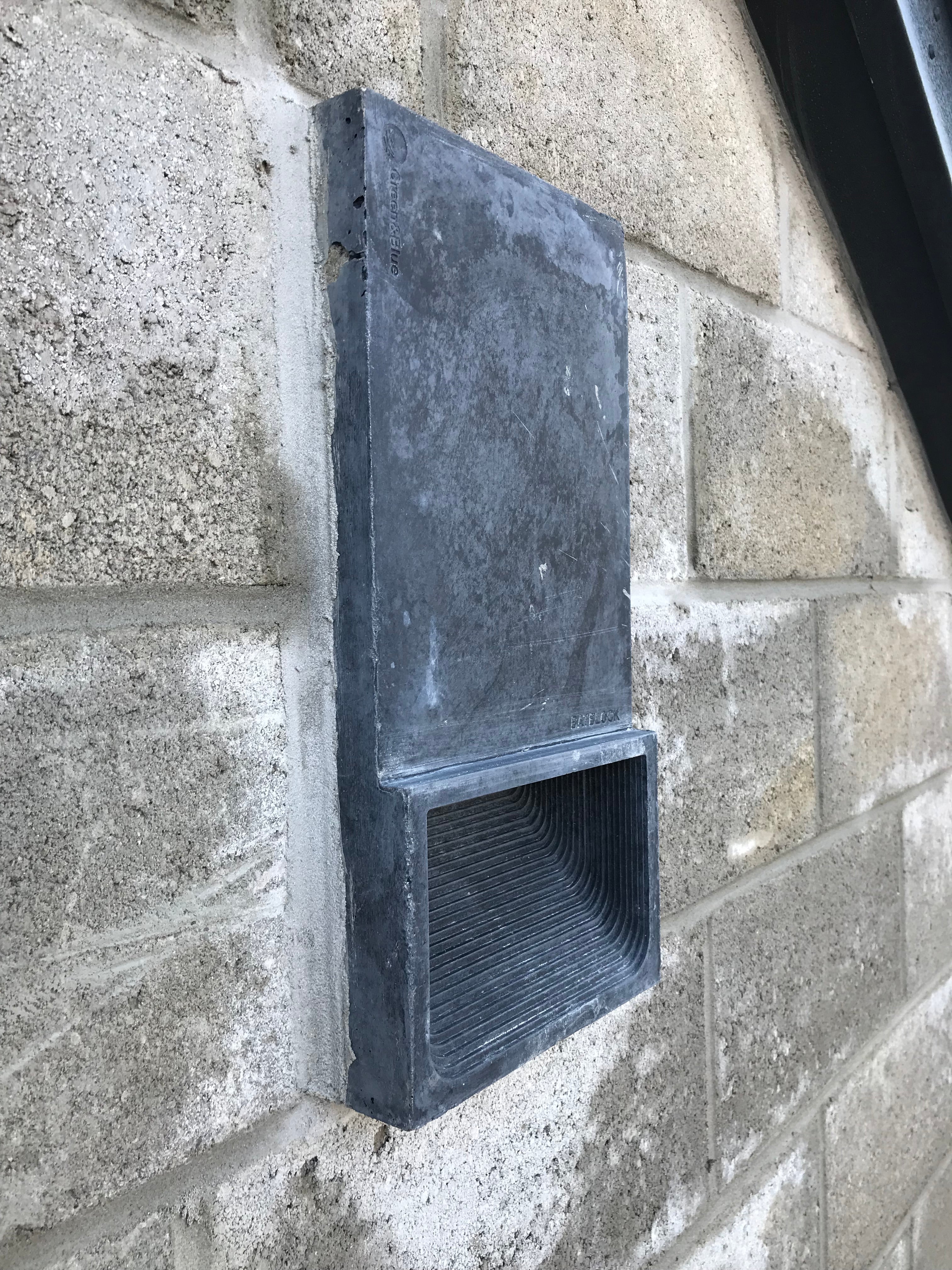 Green & Blue Bat Block Charcoal — Brickmongers London