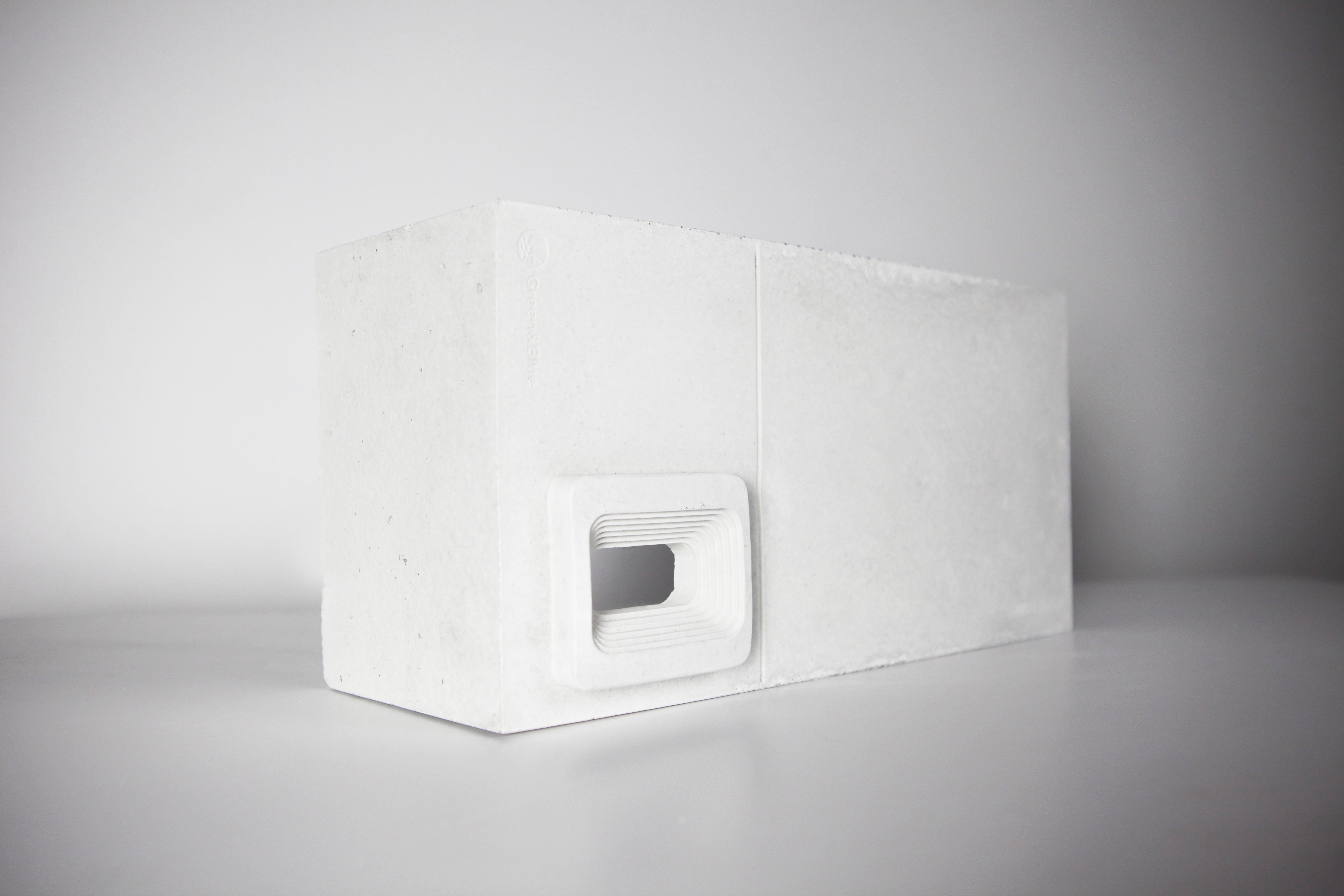 Green & Blue Swift Block White — Brickmongers London