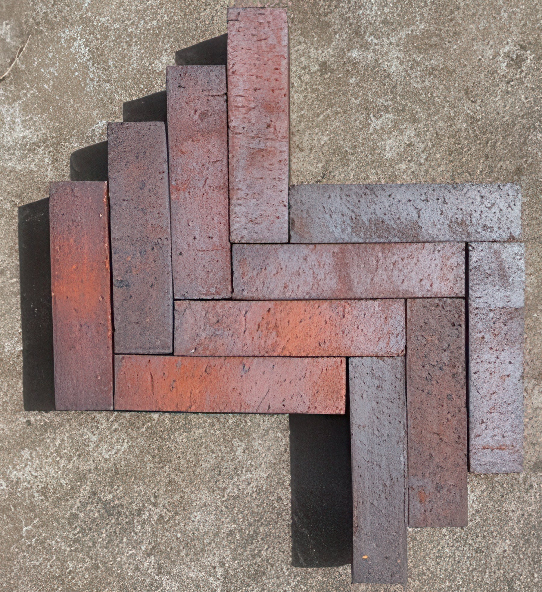 Ketley Staffordshire Brown Brindle Tenger Pavers — Brickmongers London