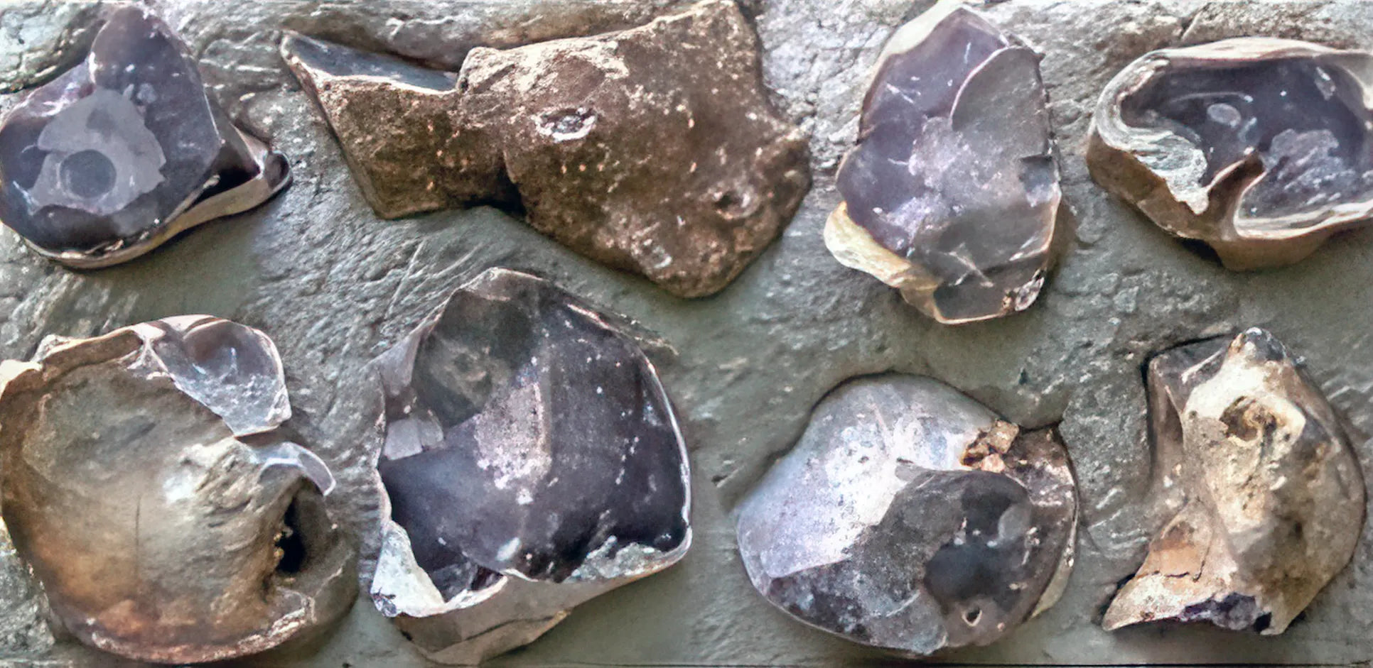 South Downs Flint Mixed Course Flint Block — Brickmongers London